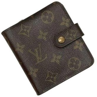 Louis Vuitton Pre-owned Vintage Monogram Bi-fold Wallet - - Pre-owned - Damen - Braun - ONE SIZE