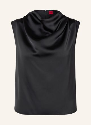 HUGO BOSS Hugo Satintop Casmini schwarz