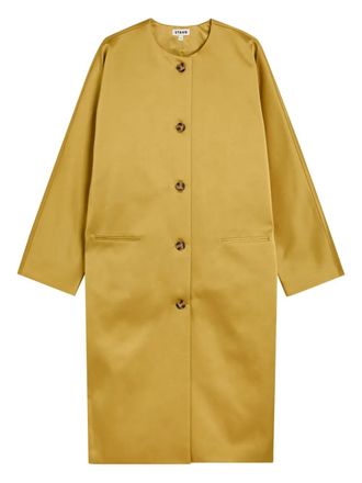 Staud Liz buttoned coat - Gelb