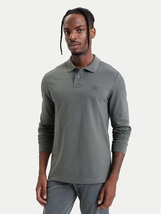 HUGO BOSS Poloshirt Passerby 50507704 Khakifarben Slim Fit