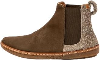 El Naturalista Femme N5310 Coral Botte Oxford, Taupe (Wulf Taupe), 42 EU Large
