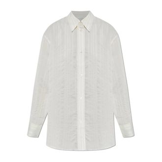 STUDIO NICHOLSON Hemd Rouen - - Blouses & Shirts - Damen - Beige - 2XS