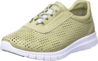 Andrea Conti Damen Sneaker, kaki, 40 EU
