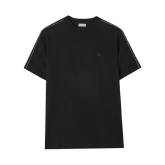 Burberry Seth Baumwoll-T-Shirt - - Tops - Herren - Schwarzk - S