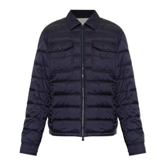 Moncler Vydori Kurze Daunenjacke 3-in-1 - - Jackets - Herren - Blau - 3XL