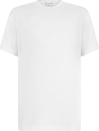 Comme Des Gar&ccedil;ons Baumwoll-Jersey-T-Shirt Unifarben - - Tops - Herren - Wei&szlig; - S