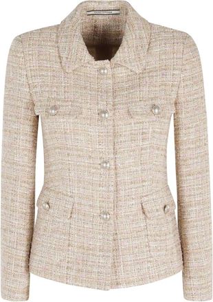 Tagliatore Femme, Vestes, Brun, Taille: 40 FR India Boucl&eacute; Blazer