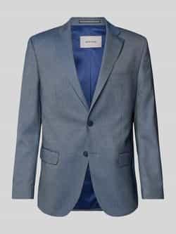 Pierre Cardin Regular Fit 2-Knopf-Sakko mit Woll-Anteil