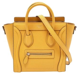 Celine Pre-owned Leder celine-taschen - - Pre-owned - Damen - Gelb - ONE SIZE