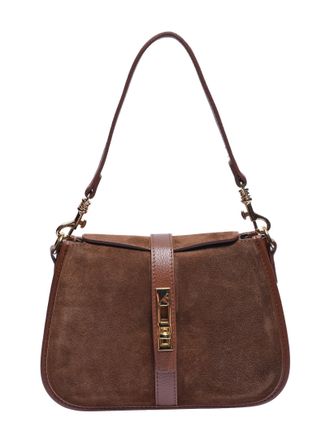 Isabella Rhea Kastanienbraun Rindsledertasche