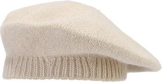 Generic Bonnet Femme Uni Laine Tricot&eacute;e B&eacute;ret Chaud, Teinte D&eacute;contract&eacute;e, et Bonnet dhiver Bonnet Femmes Rouge, beige, M