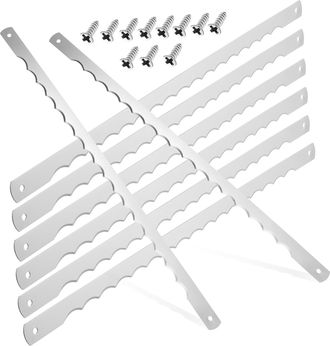 Garneck 12stücke Teiliges Brotschneider Ersatzklingen Für Verschiedene Brotsägen Hochwertige Klingen Für Sauberes Schneiden Ohne Selbstgebackenes Brot