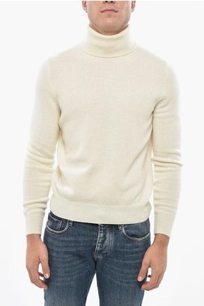 Malo Turtleneck Wool and Cashmere Sweater size 50