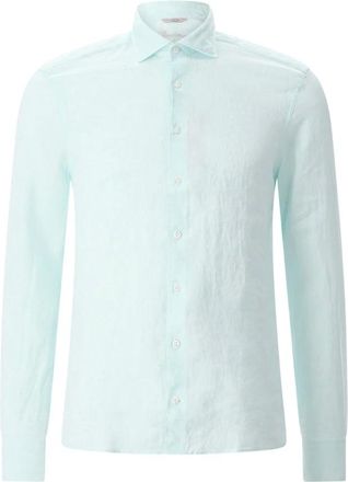 Stenstr&ouml;ms Homme, Chemises, Bleu, Taille: XL Chemise en lin Slimline