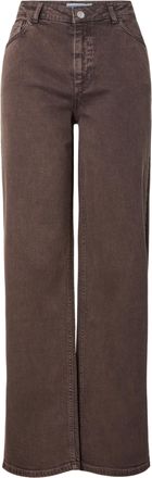 Pieces Pcsilke Mw Wide Colored Jeans Noos Bc