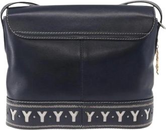 Saint Laurent Sac bandouli&egrave;re vintage Pre-owned - Femme - Pre-owned - Bleu - Taille: ONE Size
