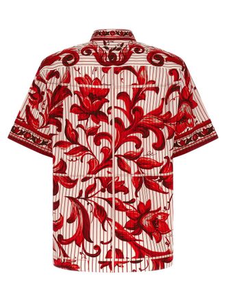 Dolce & Gabbana Maiolica Shirt - Red
