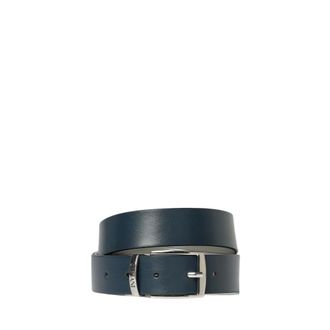 Emporio Armani Wendeg&uuml;rtel aus Kunstleder - - Accessories - unisex - Blau - XL