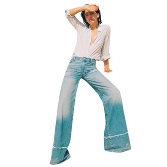 Nili Lotan Wide Leg Savina Jeans Size 28/71