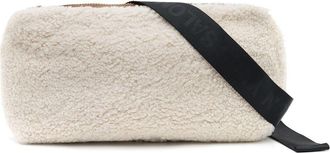 Yves Salomon Gürteltasche mit Kontrasteinsätzen - Weiß