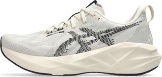 Asics Herren NOVABLAST 5 Laufschuhe, Haferflocken/Schwarz, 46 EU