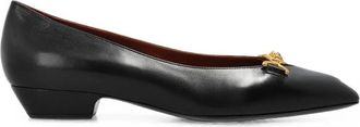Versace Pointed-toe Ballet Flats