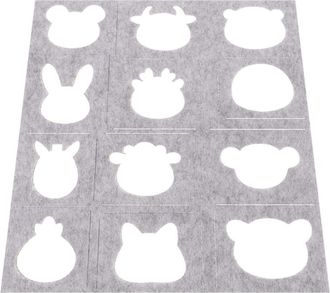 DOITOOL Alipis Filzform aus Wolle Nadelfilz Schablone f&uuml;r Selbstgemacht Bastelvorlagen Strapazierf&auml;higes Nadelfilzwerkzeug f&uuml;r Anf&auml;nger Praktische Wollapplika