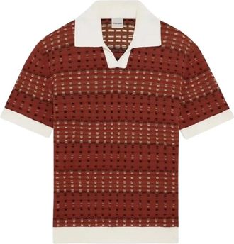 Dr&ocirc;le de Monsieur Homme, Tops, Rouge, Taille: XL Polo 100% Cotone