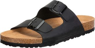 Lico Herren Bioline Alvaro Pantoletten, schwarz, 44 EU