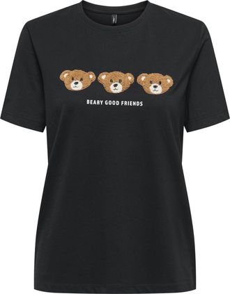 Only Onlteresa Life Reg S/S Teddy Top Cs JRS