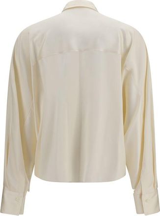 Brunello Cucinelli Silk Blouse - Beige