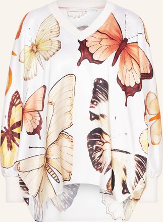 Herzen'sangelegenheit Herzens Angelegenheit Blusenshirt Aus Seide weiss