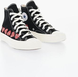 Converse CDG X CONVERSE High-Top Canvas Sneakers PLAY size 36,5