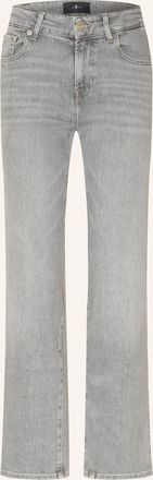 7 For All Mankind Straight Jeans Calie grau