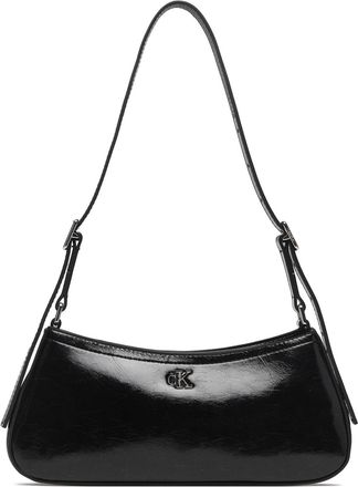 Calvin Klein Handtasche Calvin Klein Ck Metallic Small Shoulder Bag LV04F3304G Schwarz