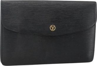 Louis Vuitton Pre-owned Epi Leder Clutch - - Pre-owned - Damen - Schwarzk - ONE SIZE