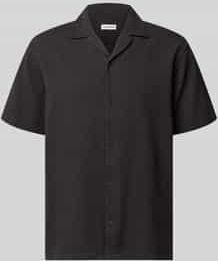Jack & Jones Regular Fit Freizeithemd mit Strukturmuster Modell Global