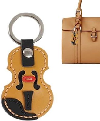 Generic Porte-cl&eacute;s de voiture | Kit porte-cl&eacute;s violon vintage - Accessoires de portefeuille &eacute;l&eacute;gants, porte-cl&eacute;s l&eacute;ger pour sac &agrave; dos, cl&eacute;s de voiture, sac d&eacute;