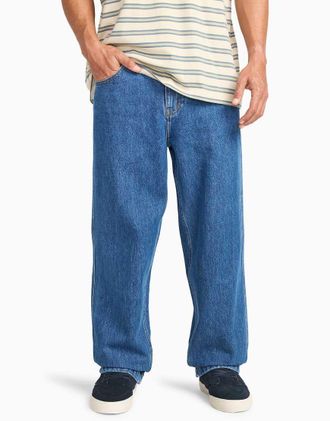 Billabong Gold coast - Jean style workwear en denim - Bleu moyen