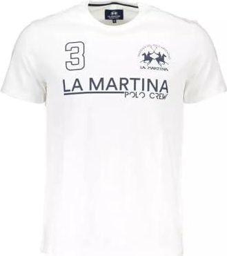 La Martina T-SHIRT MANICHE CORTE UOMO BIANCO