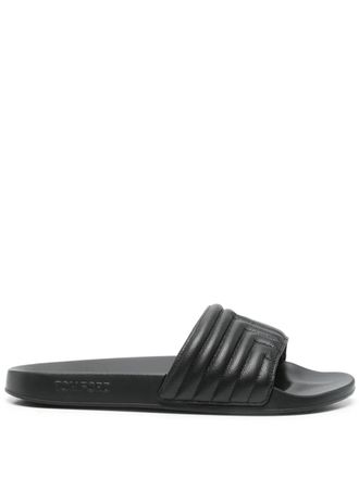 Tom Ford sandales en cuir - Noir
