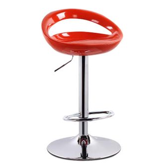 Generic Barhocker, moderner, h&ouml;henverstellbarer Barhocker mit drehbarer R&uuml;ckenlehne (60-80 cm