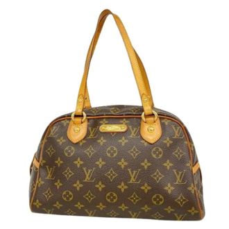 Louis Vuitton Sac bandouli&egrave;re vintage doccasion - Femme - Pre-owned - Brun - Taille: ONE Size