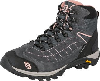 Brütting Mount Crillon High Unisex Erwachsene Trekking- & Wanderstiefel, Grau/ Rosa, 40 EU