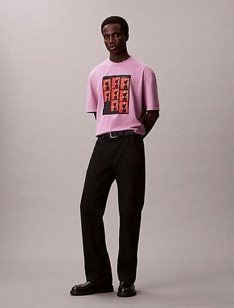 Calvin Klein T-shirt relaxed avec imprim&eacute; graphique Kate Moss