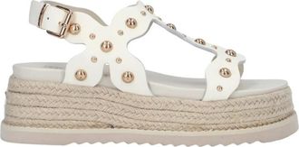 Cult Femme, Chaussures, Blanc, Taille: 41 EU Doja Sandal