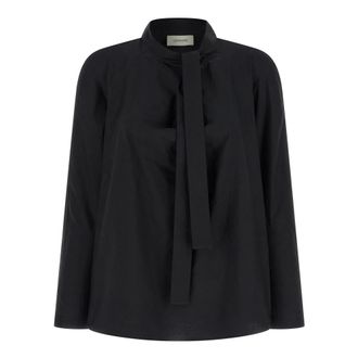 Christophe Lemaire Ascot Bluse - - Blouses & Shirts - Damen - Schwarzk - S
