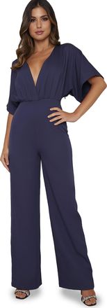 Chi Chi London Damen Chi Noely Jumpsuit, Navy, 32