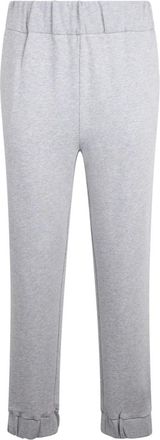Fabiana Filippi Femme, Pantalons, Gris, Taille: 38 FR Slim-fit Pantalons