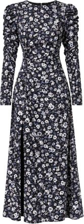 Mar De Margaritas Blumen Maxikleid - - Dresses - Damen - Blau - XL